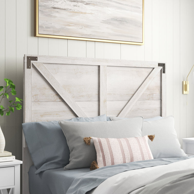 Wayfair white wood headboard store